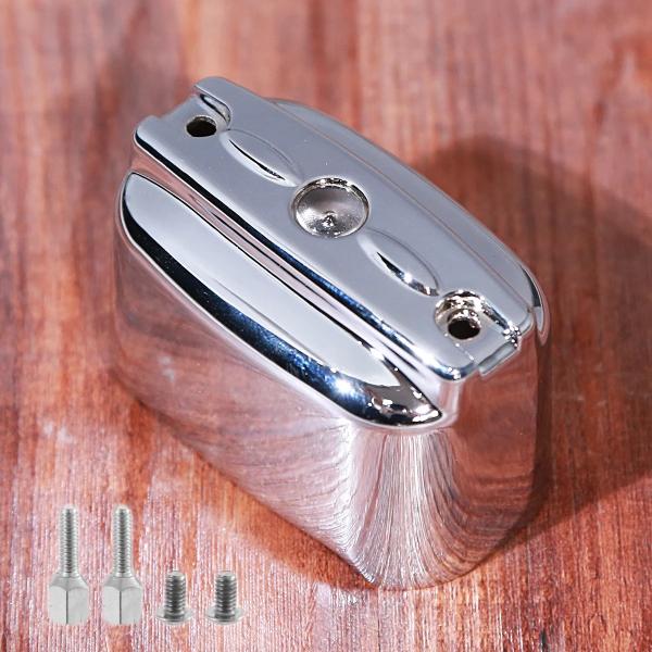 ハーレー リアブレーキ マスターシリンダーカバー クローム アルミニウム heritage softail 毛布付き flstf 2000-2017機能: Condition: アフターマーケット100% 新品 材料: 金属 Rd p.tア...