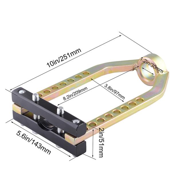 特徴:汎用9穴propshaftセパレーターツール &amp; cvジョイントpuller.除去するために使用することができ自動車ドライブシャフトより簡単かつ高速です。ジョイントプラーは完全に調整可能なとはほとんどの車に適し。高品質亜鉛メッ...