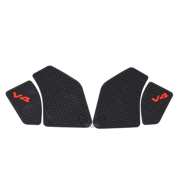 説明頑丈なゴム構造により、グリップレベルと摩耗率が向上します。 六角形のプロファイルにより、快適さが向上します。 粘着性の裏地が付いた4ピースキット。新品数量-1 (4個セット)カラー-ブラック適合車種:パニガーレv4 2018 - 202...