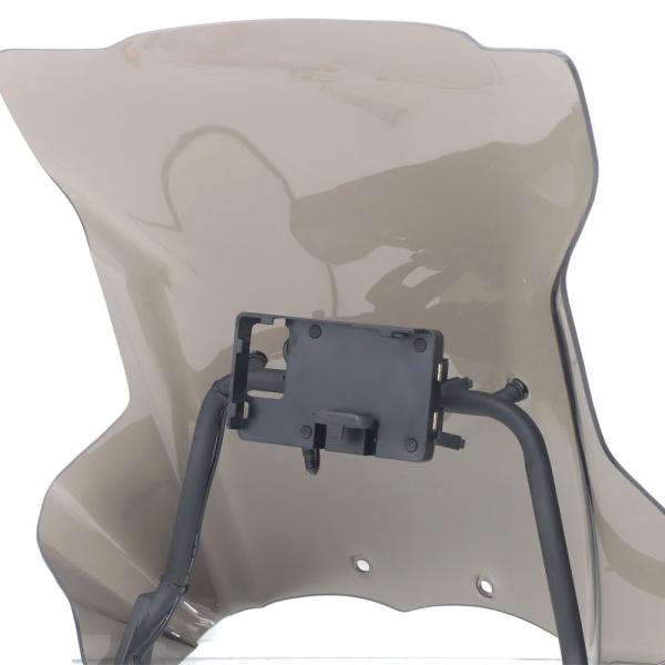 Gps/スマートフォンサポート適合車種:Bmw r1200gs 2004-2011工業用塗装表面処理カラーブラックのラミネート素材衝撃、引っかき傷、悪天候、腐食に対する高い耐性。以下のハウジング用に配置されたドリル付きの調整可能な収容クレー...