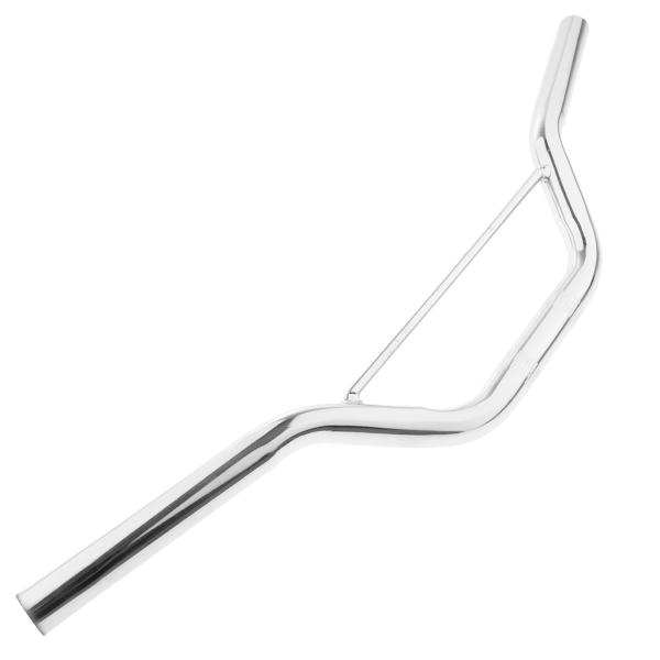 説明:ハンドルバー-54mmシルバークロームドラッグ用43-49ccモトクロスレースオートバイダートバイクatv用高品質の金属ハンドルバー、耐久性と耐食性磨かれたクロームドラッグバー、オートバイの装飾に最適古いまたは壊れたハンドルバーの素晴...