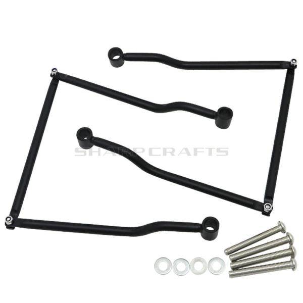 詳細な説明:条件:100% 新品色:黒/クロームサイズ:S映像ショー特徴:調整可能なquantity:1セット材料:高品質ステンレス鋼適合車種:すべてのオートバイに汎用フィットホンダヤマハスズキカワサキトライアンフハーレーダビッドソン簡単に...