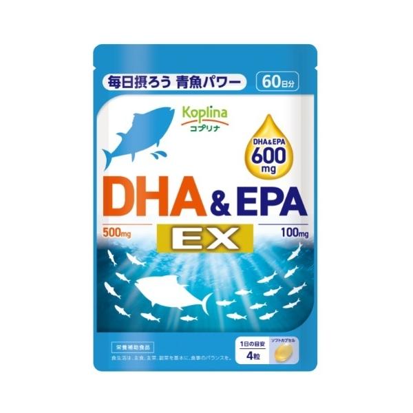 〔まとめ買い対象商品〕DHA＆EPA EX 240粒 1袋60日分〜〜商品特徴〜〜●【DHA 500mg EPA 100mg 配合】DHA、EPAは魚などから積極的に摂りたい成分です。魚を食べる機会が減ってきていますので、 日ごろからしっか...