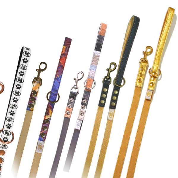 返品可バディベルトのハーネスの1〜4号に最適なリードです。引っ張り癖や噛み癖のある子はオールレザーリードがおすすめです。＜BUDDY BELTS（バディベルト バディーベルト BB）＞2003年にカナダで設立されたブランド。ハーネスは人間工...