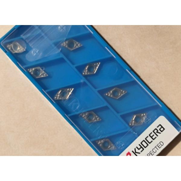 ・　京セラチップ DCMT070204HQ-TN60 　R0.4・　京セラチップ DCMT070202HQ-TN60 　R0.2・　京セラチップ DCMT070208HQ-TN60　 R0.8★　10個/1箱、販売価格はどちらかの1箱の価格...