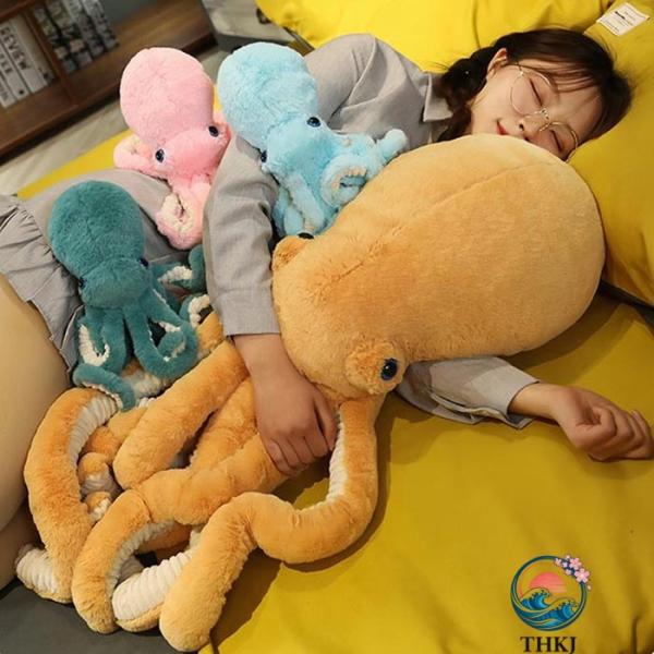 商品説明       キーワード    タコ型　ぬいぐるみ　水中アニマル かわいい ゆるかわ インテリア飾り抱き枕 45cm やわらかい 手触り 気持ちいい  インテリア クッション お祝い クリスマス お誕生日 記念日 プレゼント    ...