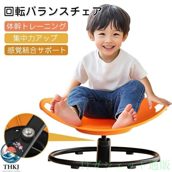 遊びながら自然に「体幹」と「集中力」を育てる！   お子さまの発育を支える**バランスチェア（回転タイプ）**は、日常の遊びを通じて感覚統合・姿勢改善・前庭覚刺激を促す、画期的な室内遊具です。   回転・揺れ動きでバランスを取りながら座る構...
