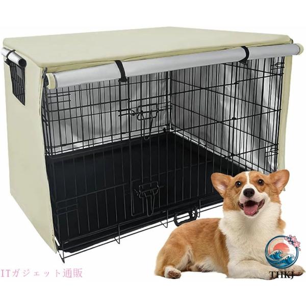 犬の本能的なニーズを満たす休息とリラックスのための居心地の良い巣穴を提供します。   高密度ポリエステル製で、実用的で環境に優しく、無毒、防水性、防風性があります。内側の反射断熱コーティングにより、ドアを閉めたときにペットを暖かく保つことが...