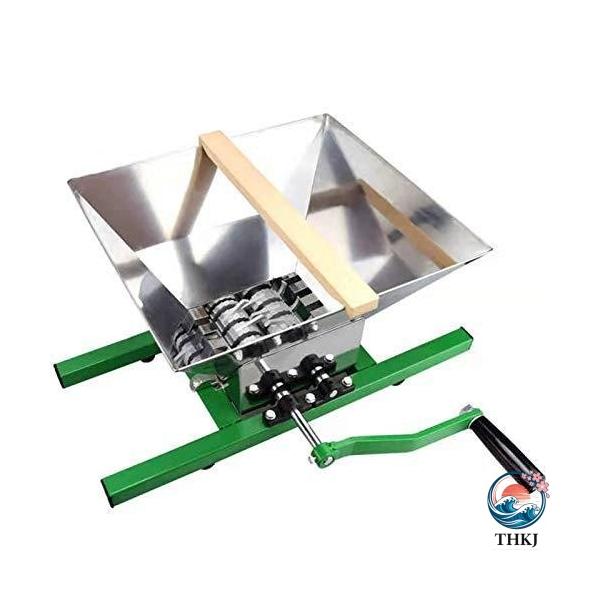粉砕機 食品 手回し粉砕機 手動 小型 破砕機 家庭用 業務用 7L 大容量 果物 野菜 粉砕機械 ステンレス鋼 お手入れが簡単