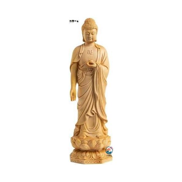 説明     ユニークな木彫仏像 - 高さ12cm、釈迦如来像、開運祈願、厄除けのお守り△ 製品サイズ：高さ：12cm材質：柘植（天然木を使用している為、各部位の色合い?色味、木目の出方は個体差がございます。） / 専用の化粧箱にお納めして...