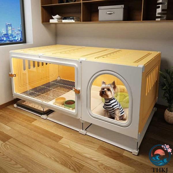 犬小屋 ペット 犬用クレート 小型犬 トイレ付 犬小屋 ドッグコテージ 室内 猫用キャリア 猫ベビーサークル 屋内 犬小屋猫トイレ