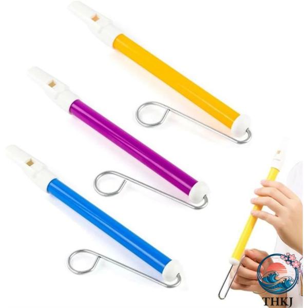 メーカー希望小売価格はメーカーカタログに基づいて掲載しています：摺動ホイッスル玩具は高品質ABSプラスチック筐体とステンレス鋼金属棒を用いて作られ、材質は硬く、変形や割れにくい。 ：青、紫、黄色を含む3つの異なる色の子供用口笛楽器おもちゃが...