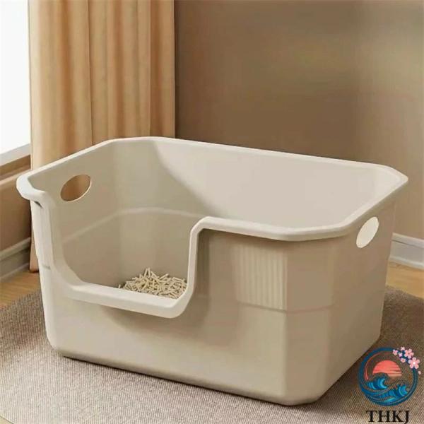 メーカー希望小売価格はメーカーカタログに基づいて掲載していますM：42x29x18cm 　　L：50x35x22cm　様々な猫種に対応できる２サイズ。 大きな猫や肥満猫にもゆったり利用できる大型の猫用トイレです。複数の猫が一緒に使用すること...