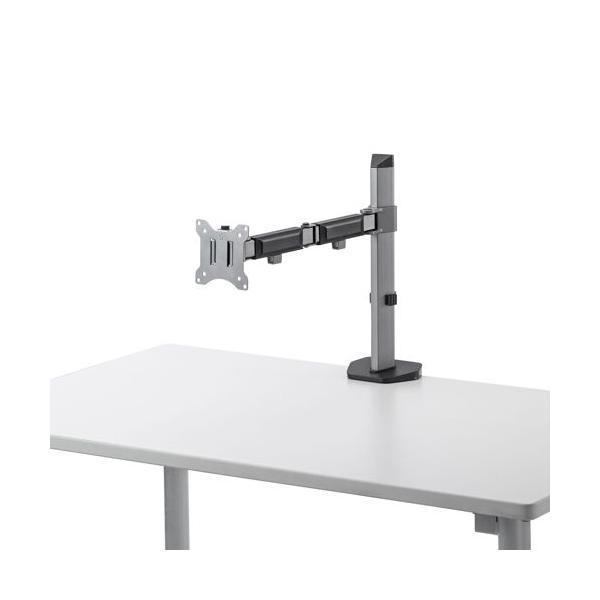 ※メーカー直送です。沖縄・離島配送不可となります。当店は正規販売代理店です。特長水平空間に対して自由に可動する3関節の液晶モニターアームです。VESA規格（75×75mm、100×100mm）に準拠した液晶ディスプレイの取り付けが可能です。...