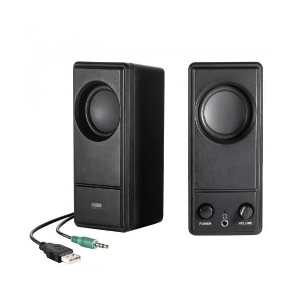 ※メーカー直送です。沖縄・離島配送不可となります。当店は正規販売代理店です。特長電源をUSBポートから供給するUSB給電方式のスピーカーです。AC電源を必要としないので接続が綺麗にでき、簡単に設置できます。最大出力6WのハイパワーでUSB電...