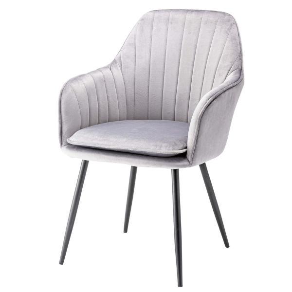 商品サイズ：幅58×奥行65×高さ81.5×座面高46cm材質：スチール(粉体塗装)/ポリエステル生産国：中国備考：組立必要