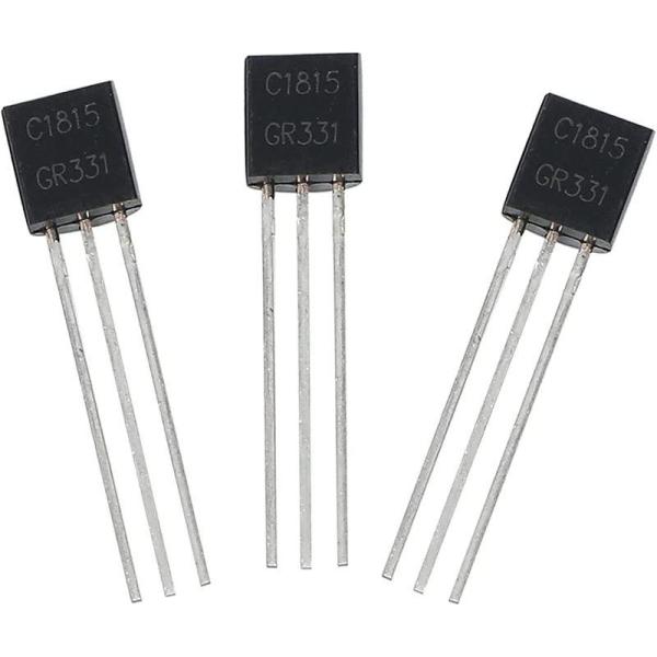 NPNシリコントランジスターパッケージ：TO-92IC：150mA、VCEO：50V、PC：400mW hFE：200-400