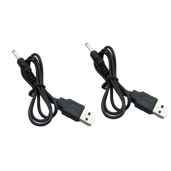 インターフェースタイプ：USB A（オス） → DC（オス）DCプラグサイズ：外径 5.5mm/内径2.5mm（オス）対応電圧/電流：5V / 最大2Aカラー：ブラックケーブル材質：PVC外皮 / 銅線芯
