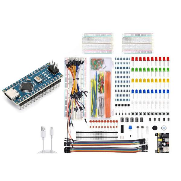 電子部品入門セット＋Arduino Nanoのセットです