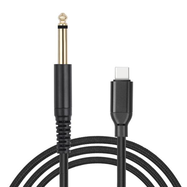 [高音質デジタル録音]：USB Type-CコネクタにADC（アナログ-デジタル変換）チップを内蔵。エレキギターや電子楽器のアナログ音源を劣化させることなく、デジタル信号としてスマホやPCへ直接入力可能です。