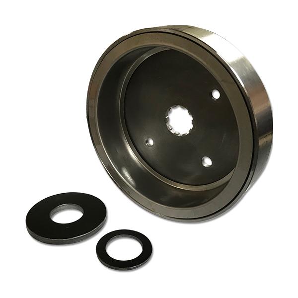 1970-2006年 ビッグツイン 用 ステーターコイル 用 ローターマグネットの剥がれやスプラインの痛みなどが出た場合は要交換です。マグネットは露出していないタイプですので剥がれ落ちる心配がなく、スプラインがだめにならない限りずっと使える...