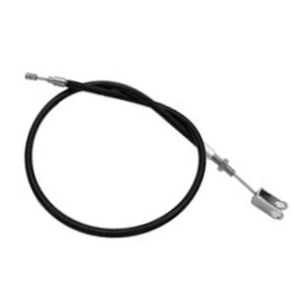 マウストラップクラッチケーブル 補修用 ケーブル 38618-521952年以降のマウストラップクラッチの短いクラッチケーブルです。ヘビーデューティーアウターケーブル長:31インチ 約78.5cmOEM 38618-52Black clut...