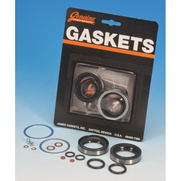 1971-1972 FX XL 用 33.4mm フォーク シール キット オイルシール初代FXに採用された非常に細く、スタイリッシュな33.4mmフォークのシールキットです。1971-1972年のXL/XLCHにも適合します。JGI-45...