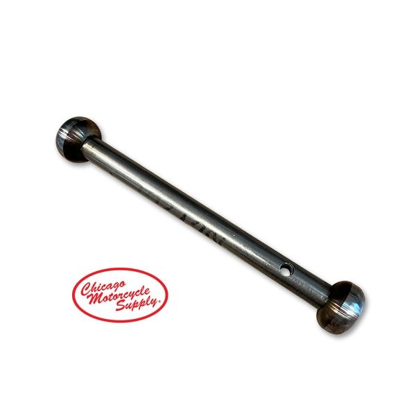 シカゴモーターサイクルサプライ時代の純正アクセサリースプリンガーフォークロック、1940-50年代に初めて普及しました。スポークとスプリンガーレッグを介してロックされます。シャフトの穴位置を合わせて、南京錠 (南京錠は付属しません)でロック...