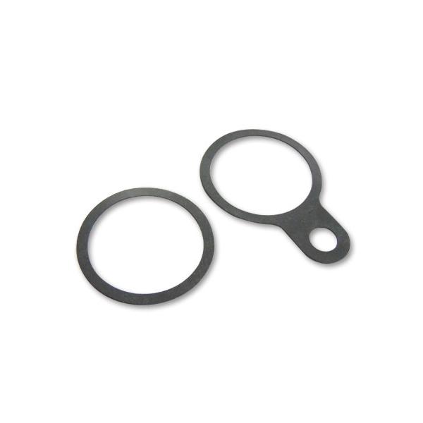リンカート フロートボール ガスケット 1枚売りリンカートのフロート部分のガスケットです。※年式別で形状が異なりますので、実車にてご確認後、ご注文ください。■1936-65年【JGI-27391-36】画像右(虫眼鏡風)■1952-56年【...
