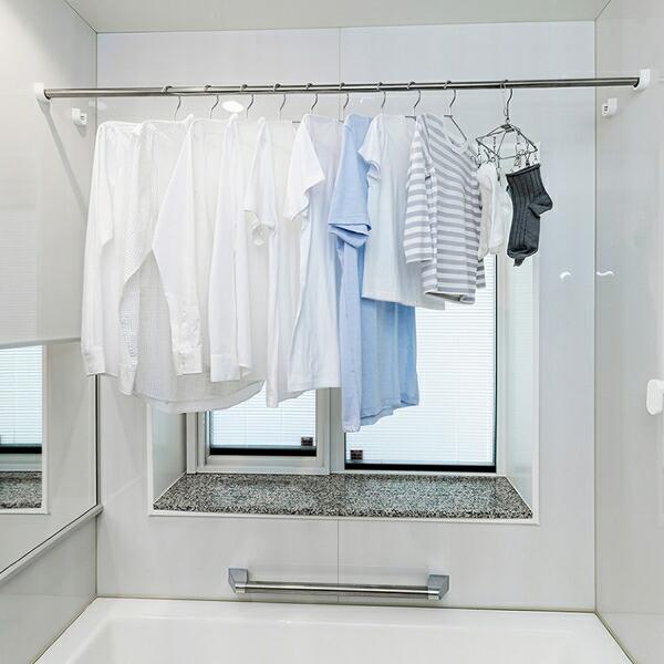 セキスイ　ステンレス浴室用伸縮竿　DSM-18