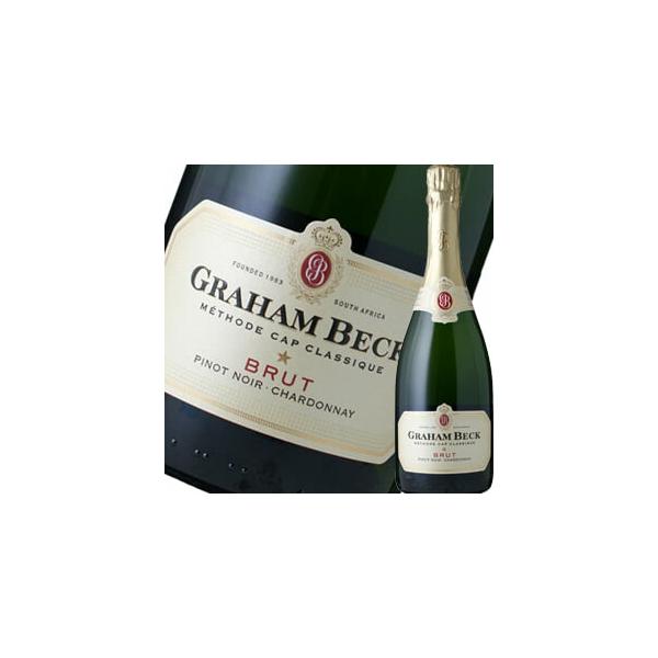 絶対に買ってください!!『ＮＩＫＫＥＩプラス１何でもランキング』【夏を潤すスパークリングワイン】 第１位[グラハム・ベック]が造りし驚愕のスタンダード・キュヴェ!!【まるで高級シャンパンがわずか3580円!!】しかも【オバマ大統領が大統領就...