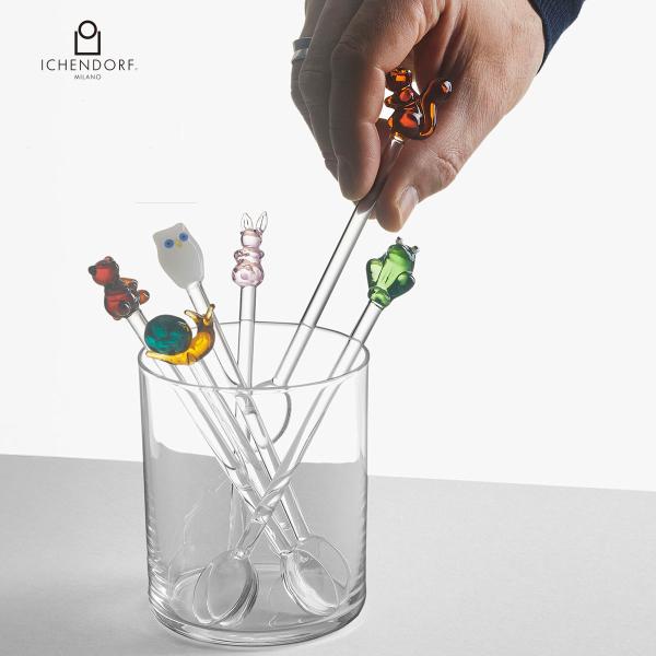 ICHENDORF MILANO そのシンプルなフォルム直線的で飽きの来ないデザインで愛され続けています。 Animal farm Collection 可愛いウサギとクマがティースプーンやデザートスプーンとしてきっとお客様をおもてなしして...