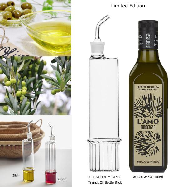 AUBOCASSA × ICHENDORF Limited Editionエキストラバージンオリーブオイルとオイルボトルセットノーベル賞受賞晩餐会に於いて、アウボカーサは2度採用されています。L’AMO AUBOCASSA ラモアウボカーサ...