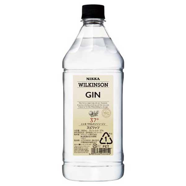 ウィルキンソン ジン 37度 PET 1.8L 1800ml アサヒビール 日本 スピリッツ ジン 48348