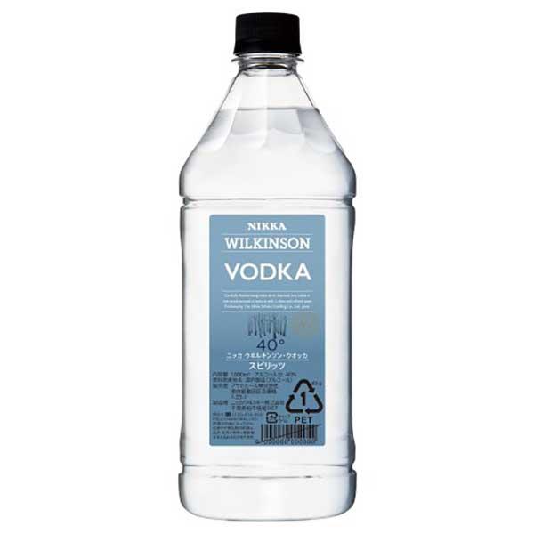 ウィルキンソン ウォッカ 40度 PET 1.8L 1800ml アサヒビール 日本 スピリッツ ウォッカ 48352