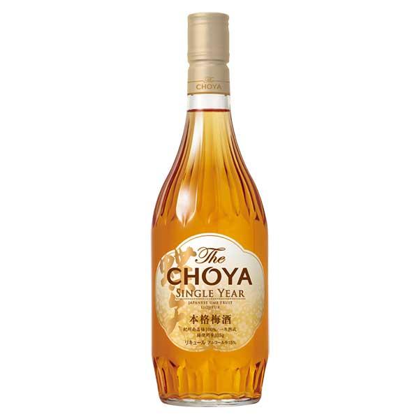 チョーヤ 梅酒 The CHOYA SINGLE YEAR ザ チョーヤ シングルイヤー 1年熟成 瓶 700ml x 6本 ケース販売 チョーヤ梅酒 リキュール 梅酒 あすつく