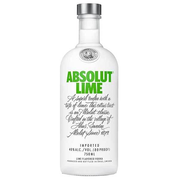 アブソルート ライム 40度 750ml 送料無料 本州のみ ペルノ スウェーデン ウォッカ