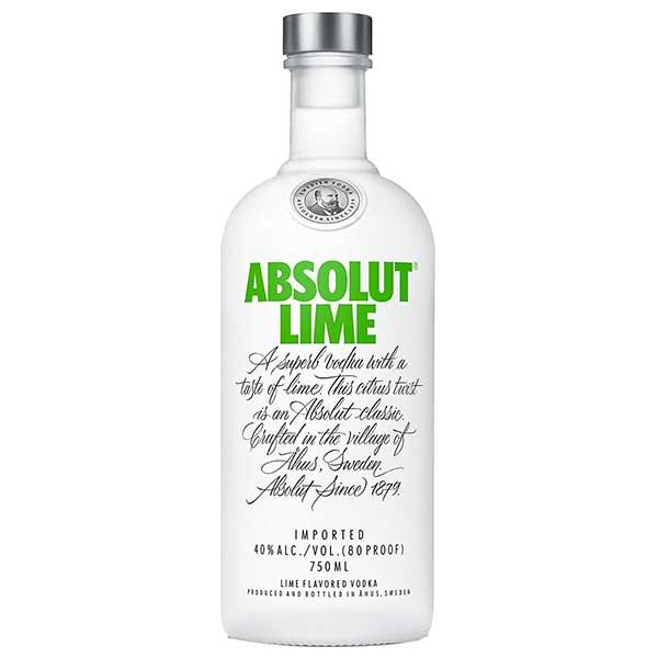 アブソルート ライム 40度 750ml ペルノ スウェーデン ウォッカ