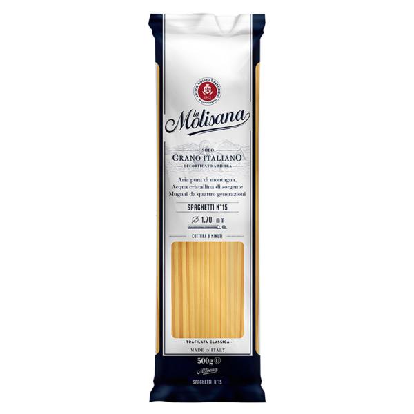 ラ モリサーナ スパゲッティ1.7mm No.15 500g x 24個[ケース販売] 送料無料 [モンテ イタリア パスタ 35007]