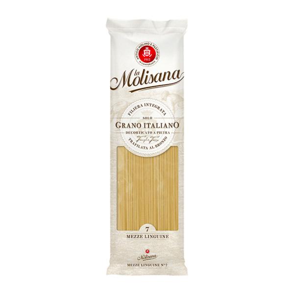 ラ モリサーナ メッツェ リングイネ ブロンズ No.7 500g x 24個[ケース販売][モンテ イタリア パスタ 35204]