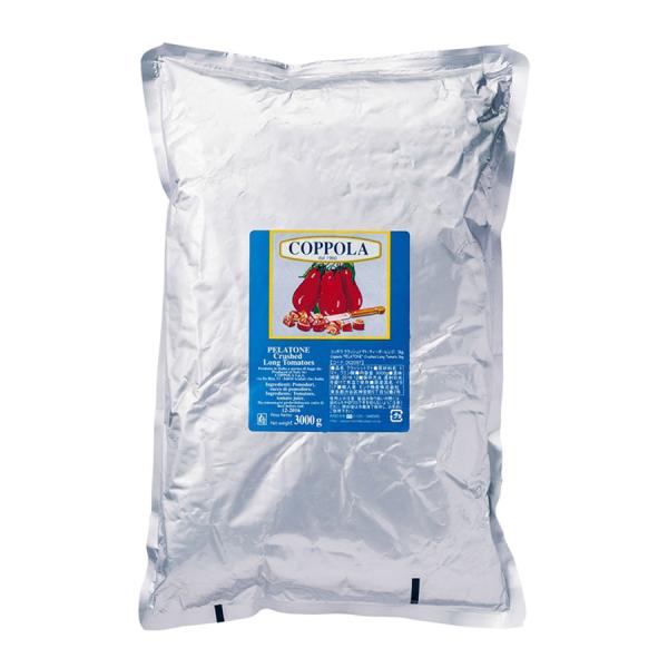 コッポラ クラッシュトマト ティーポ ルンゴ 3Kg x 3個[ケース販売] 送料無料(沖縄対象外) [モンテ イタリア 食品 2097]
