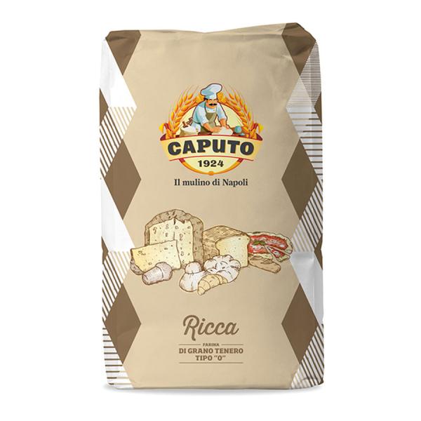 カプート リッカ 25Kg 送料無料(沖縄対象外) [モンテ イタリア 粉 5289]