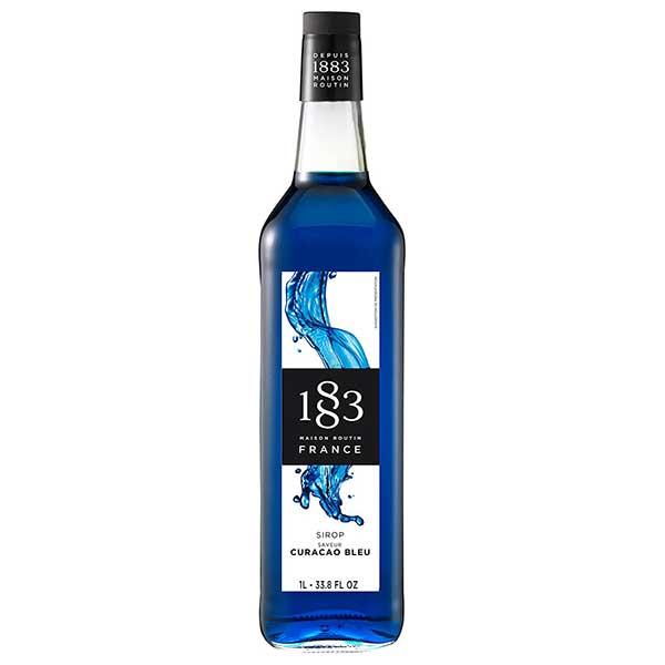 1883(メゾン ルータン) ブルーキュラソー シロップ 1L 1000ml デニオ総合研究所 フランス シロップ 割り材