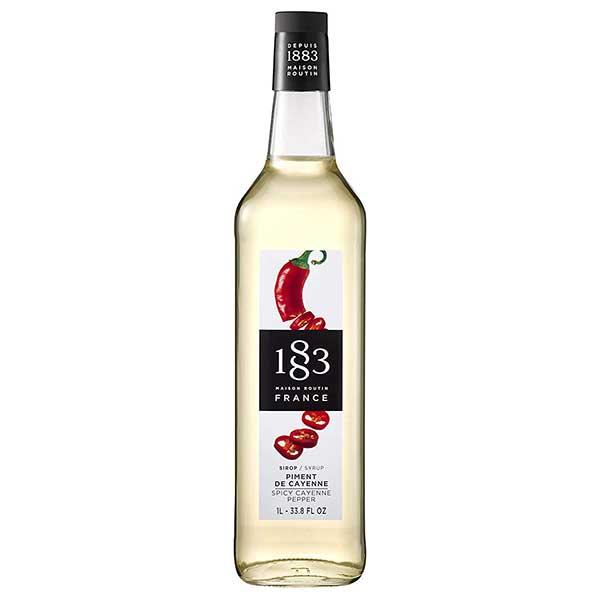 1883(メゾン ルータン) トウガラシ シロップ 1L 1000ml デニオ総合研究所 フランス シロップ 割り材