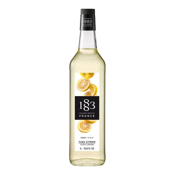 1883(メゾン ルータン) ユズ シロップ 1L 1000ml デニオ総合研究所 フランス シロップ 割り材