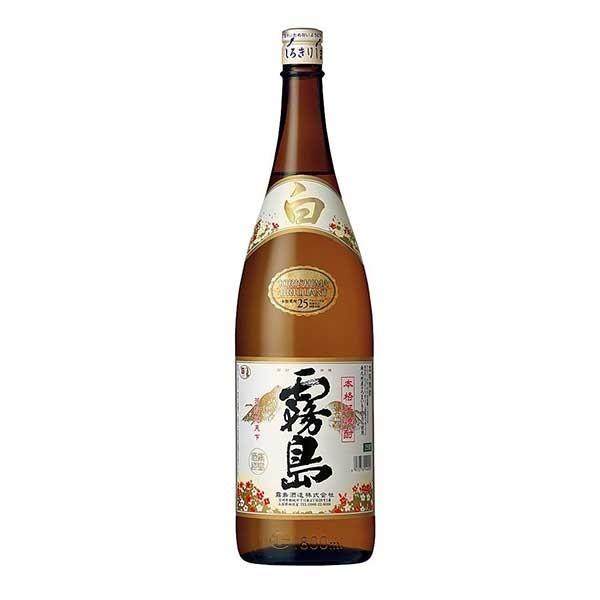 白霧島 芋焼酎 25度 1.8L 1800ml 霧島酒造 宮崎県