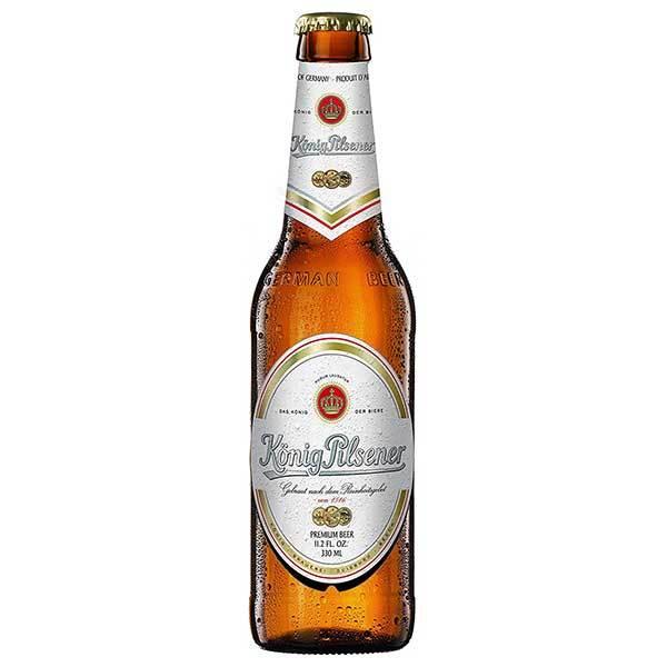 ケーニッヒ ピルスナー 瓶 330ml x 24本 ケース販売 同梱不可 池光 ビール ドイツ