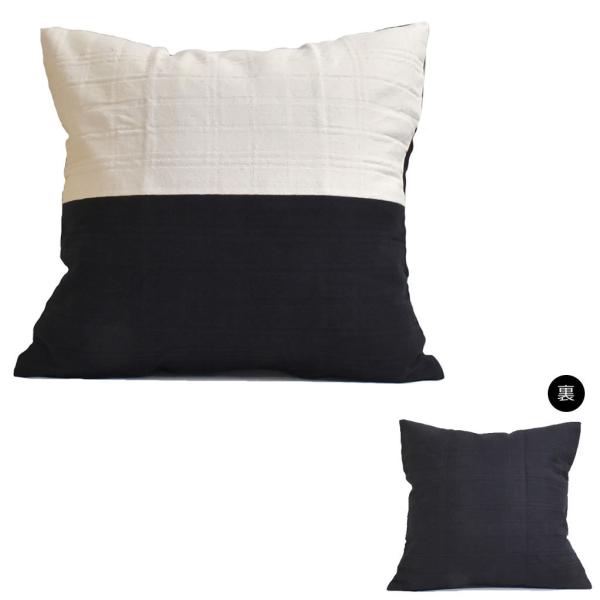 <クッションカバー TAKEYARI>江戸時代の航路発展やトラックの幌として高度成長期の日本を支えてきた、馴染み深い素材、帆布。岡山県倉敷市で100年以上の歴史を持ち、国産帆布の約7割を生産するタケヤリさんの帆布を使用。太番手の...