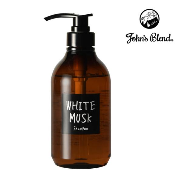 ■特徴John’sBlend ジョンズブレンドモイスト シャンプー ホワイトムスクJohn's Blend 自慢のホワイトムスクの香りをたっぷりと配合したうるおって香るヘアケア　フレグランスシャンプーヘアケアとしての機能だけではなく、髪も心...