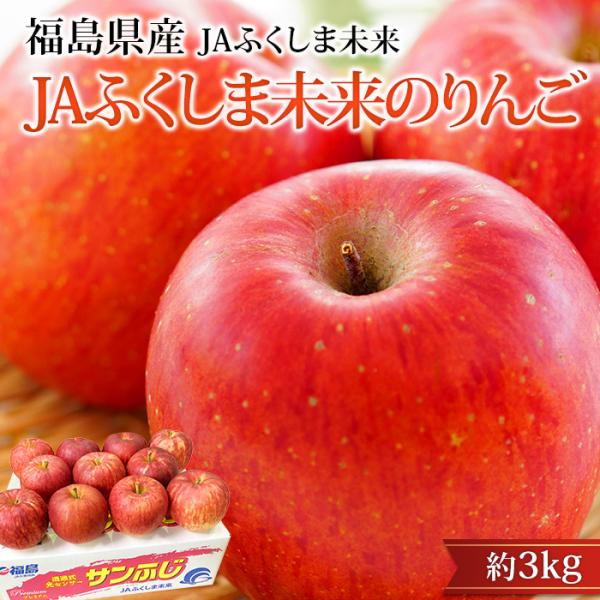 太陽の光をたっぷり浴びて育ったJAふくしま未来のりんごは、サクサクとした食感と、甘味と酸味の絶妙なバランスが味わえる本当に美味しいりんごです。栄養素は皮の近くに多く含まれているため、皮ごと食べるのがおすすめ。樹上で完熟させて収穫した福島で育...